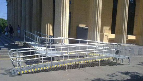 Support Stands | Roll-a-Ramp of California